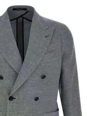 Tagliatore Montecarlo Single-breasted Blazer - Grey