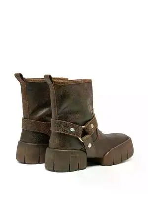 DIESEL® D-tex Tu Rugged-straps Leather Boots
