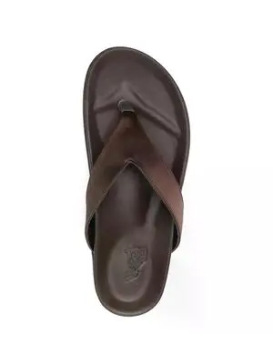 ANCIENT GREEK SANDALS Charys Footbed Sandals - Brown