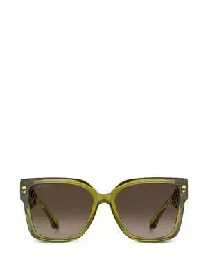 Etro Square-frame Sunglasses - Green
