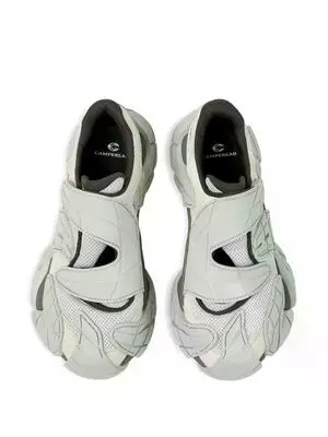 Camper Cutout Strap Sneakers - Grey