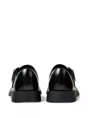 Camper Buckle Strap Platform Loafers