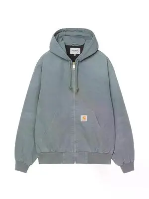 Carhartt Work In Progress Hooded Zip Jacket - Blue