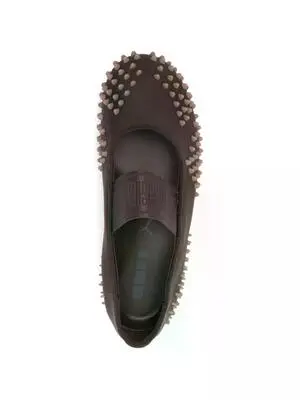 PUMA X Ign Mostro Neo Ballet Studded Ballerinas - Brown