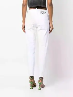 Dsquared2 Cropped Straight-leg Jeans