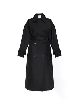 Sportmax Double-breasted Trench Coat