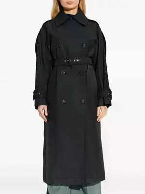 Sportmax Double-breasted Trench Coat