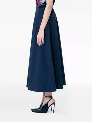 Balenciaga A-line Midi Skirt