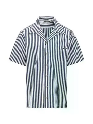 Dolce & Gabbana Hawaii Striped Shirt