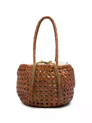 Dragon Diffusion Small Juventus Bucket Bag - Brown