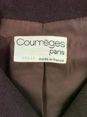 COURREGES Single-breasted Coat