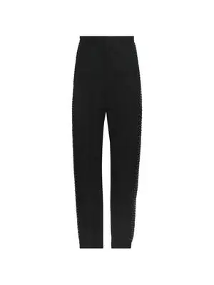 DIOTIMA High-waisted Wide-leg Crystal Trousers