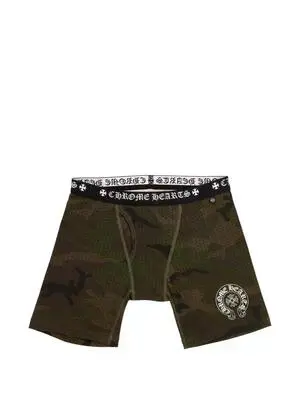 Chrome Hearts Camouflage-pattern Boxers - Brown