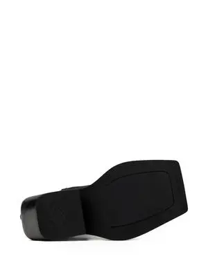 Camper Square Toe Leather Knee-high Boots