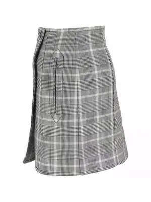 Stella McCartney Plaid Check Mini Skirt