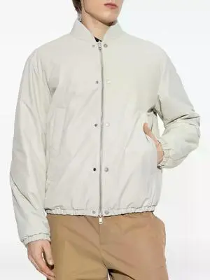 Moncler Tafoni Reversible Quilted Down Jacket - Neutrals