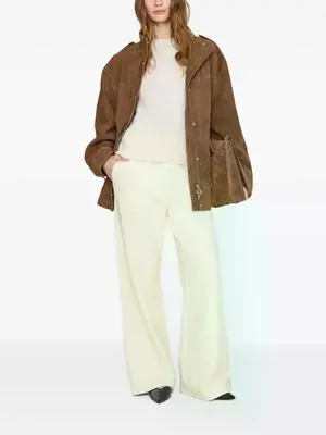ANINE BING Kacey Track Pants - Neutrals