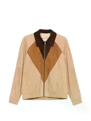 Valentino Garavani Diamond Panel Collar Jacket - Neutrals