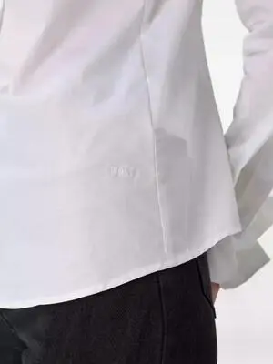 FAY Buttoned Long-sleeve Shirt With Classic Collar