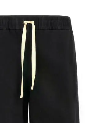 JIL SANDER Logo Cotton Bermuda Shorts