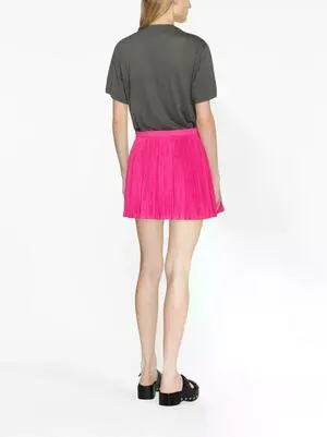 Red Valentino Flared Pleated Shorts