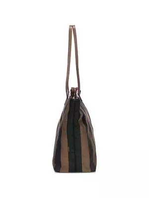 Fendi Requin Striped Tote Bag