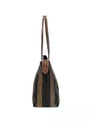 Fendi Requin Striped Tote Bag
