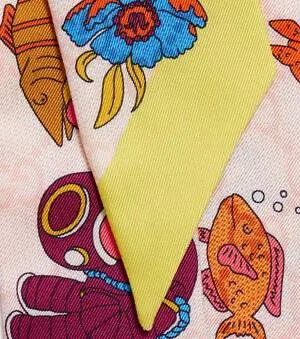 Gucci Printed Silk Twill Scarf