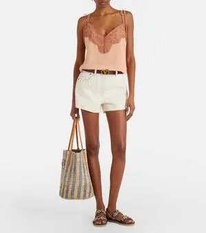 Valentino Garavani Embroidered Espadrille Sandals