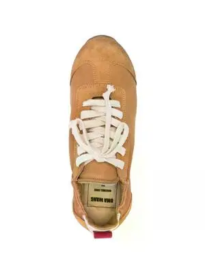UMA WANG Lace-up Suede Sneakers - Neutrals