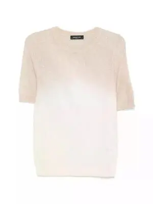 Fabiana Filippi Ombré Short-sleeve Top - Neutrals