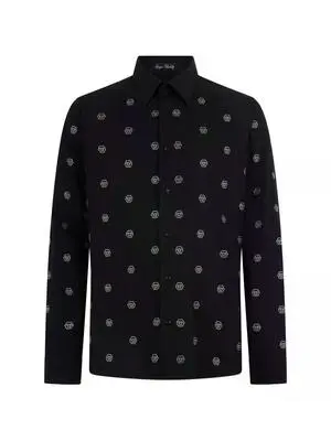 Philipp Plein Rhinestone-embellished Shirt