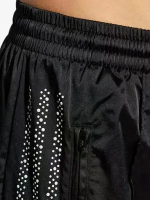 Adidas Dotted Track Pants With Side Stripe Detail