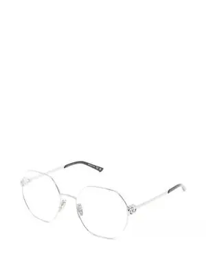 Gucci Octagon Frame Eyeglasses - Silver