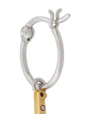 TRUE ROCKS Knife Drop Huggie Earring