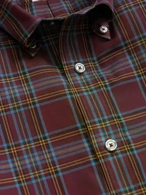 Brooks Brothers Plaid-patterned Button-down Shirt