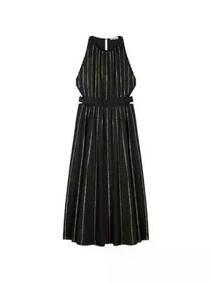 Sandro Rhinestone-embellished Dress - Black