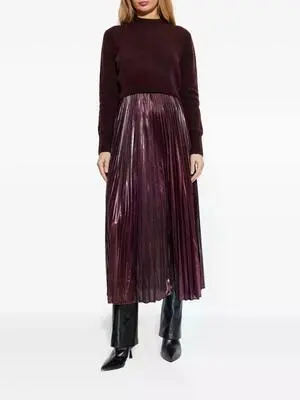 ALLSAINTS Spark Pleated Dress