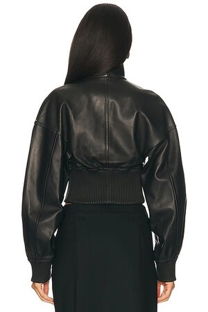 Sportmax Ossido Leather Jacket