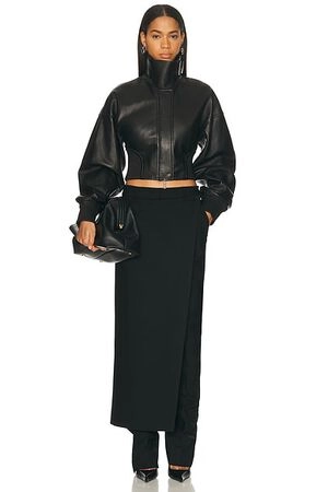 Sportmax Ossido Leather Jacket