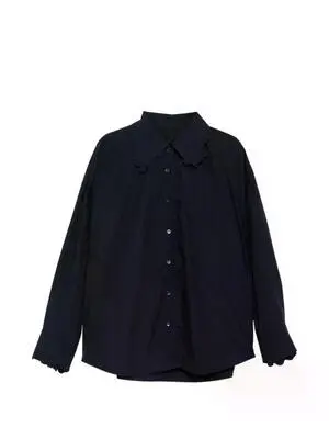 JNBY Floral Embroidered Shirt - Blue