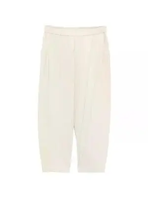 CROQUIS Tapered Drawstring Trousers
