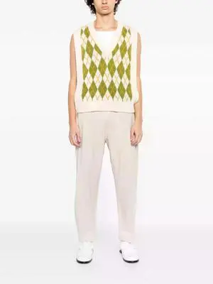 CROQUIS Tapered Drawstring Trousers