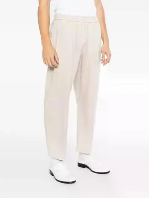 CROQUIS Tapered Drawstring Trousers