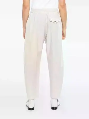 CROQUIS Tapered Drawstring Trousers