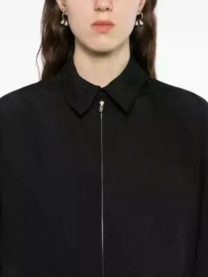 JNBY Two-way Zipper Long-sleeve Jacket - Black