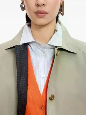 JNBY Buttoned Trench Coat - Neutrals