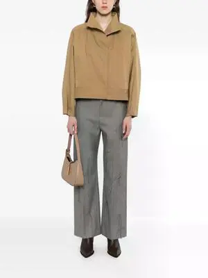 JNBY Stand Collar Twill Jacket - Neutrals