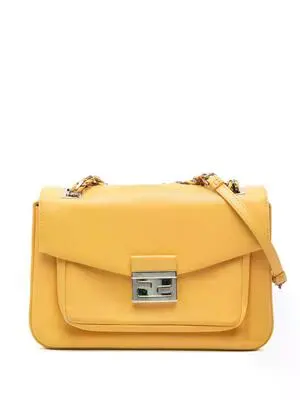 Fendi 2000-2010 Nappa Be Baguette Crossbody Bag