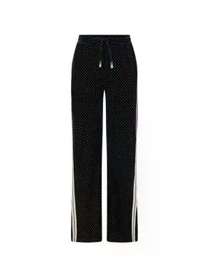 The Upside Spellbound Roma Polka Dot Trousers - Blue
